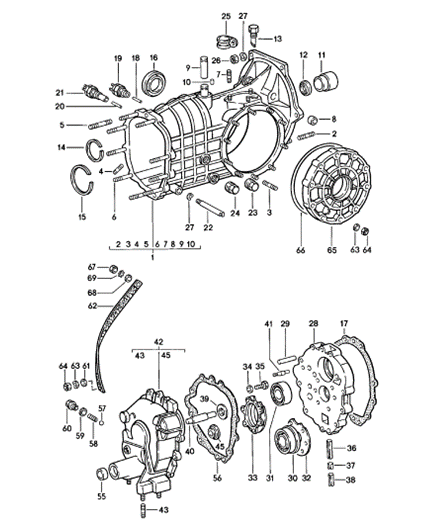 Ground Strap Gearbox. Porsche 911 / 356 - 99961191820/1 | Design 911
