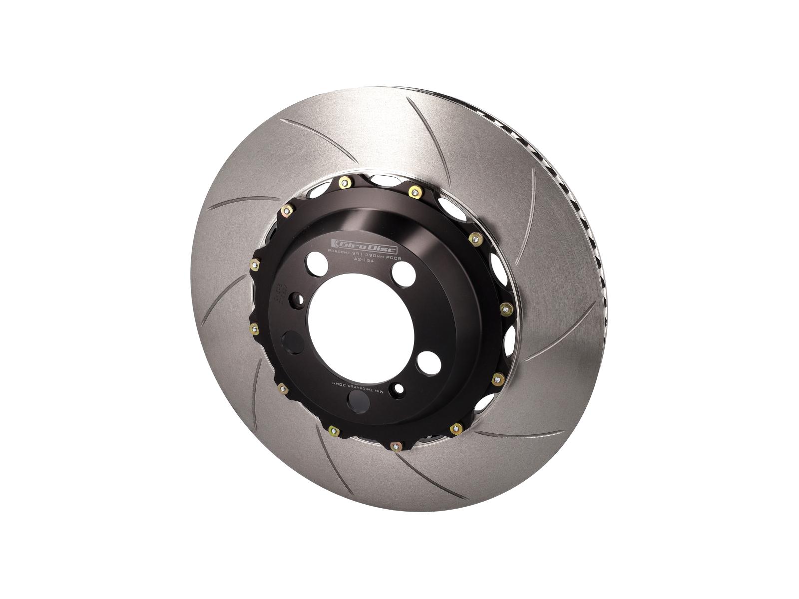 Brake Disc / Rotor Slotted 2-pc FRONT 996 C4S / 997.1 C2S C4S - A2 ...