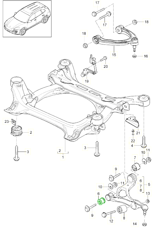 Porsche Front Track Control Arms | Design911 Suspension Parts for ...