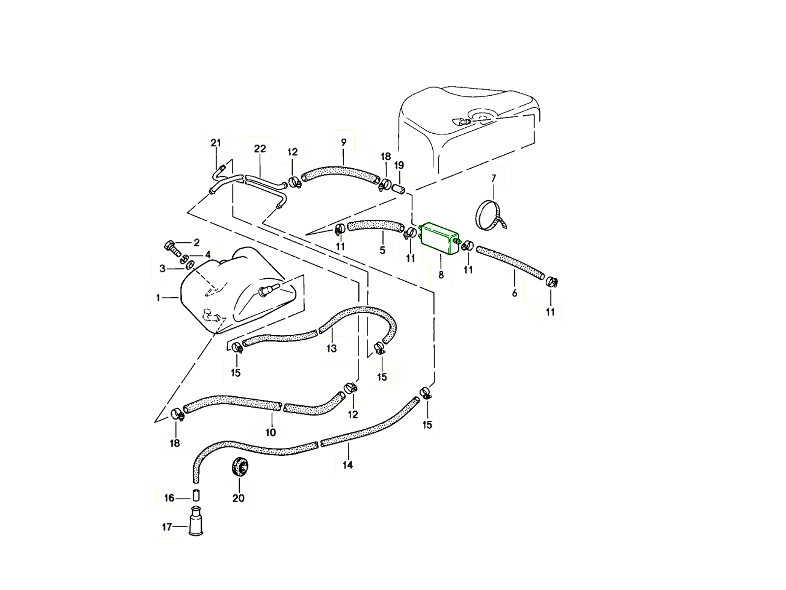 Porsche Fuel Expansion Tanks | Vent & Pressure Control Components ...