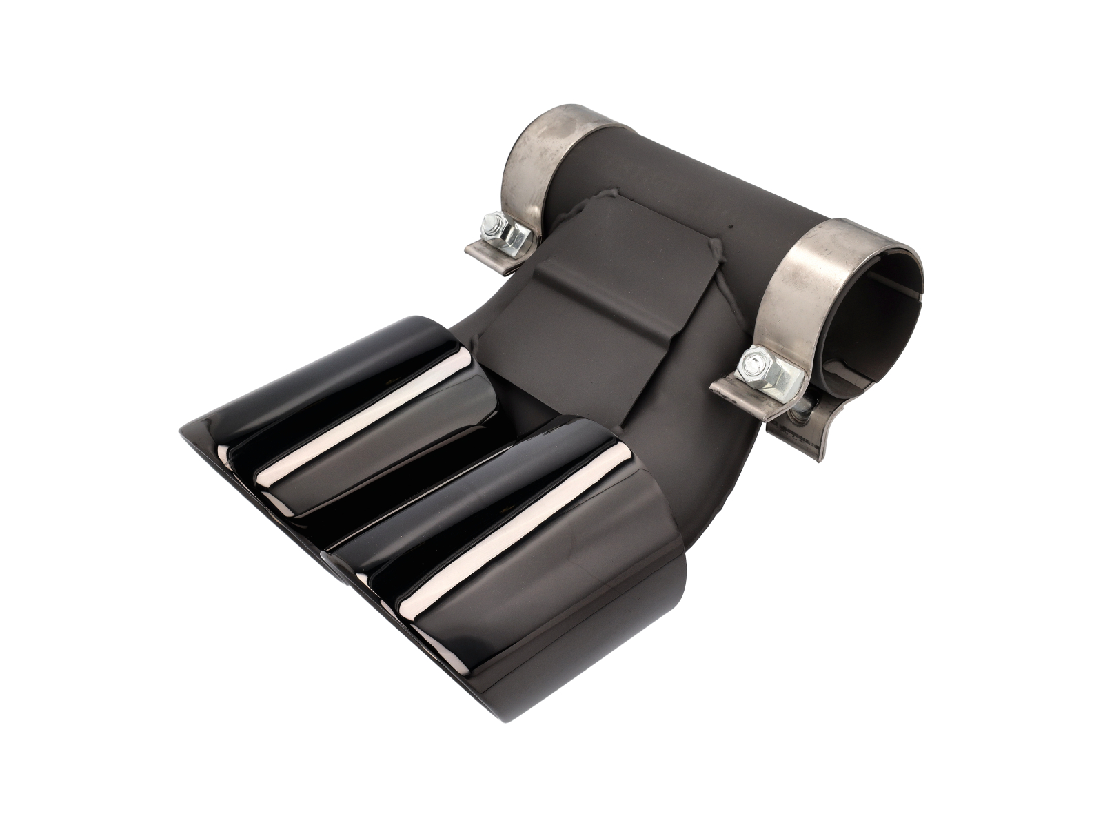 DesignTek Exhaust tail pipes black finish for Porsche 982 / 982C ...