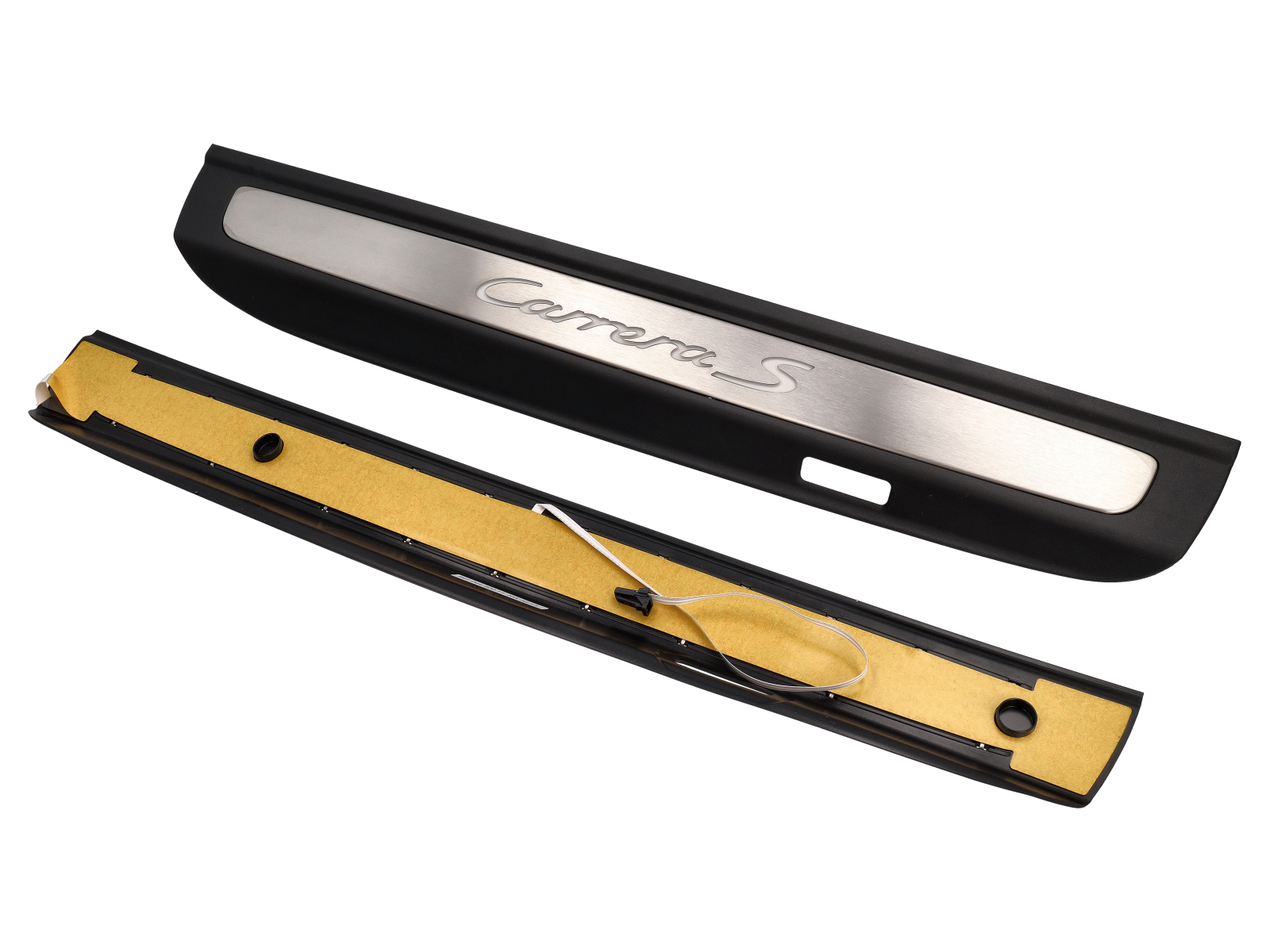 Porsche 991 Carrera Side Sills Trims in Stainless Steel with Logo ...