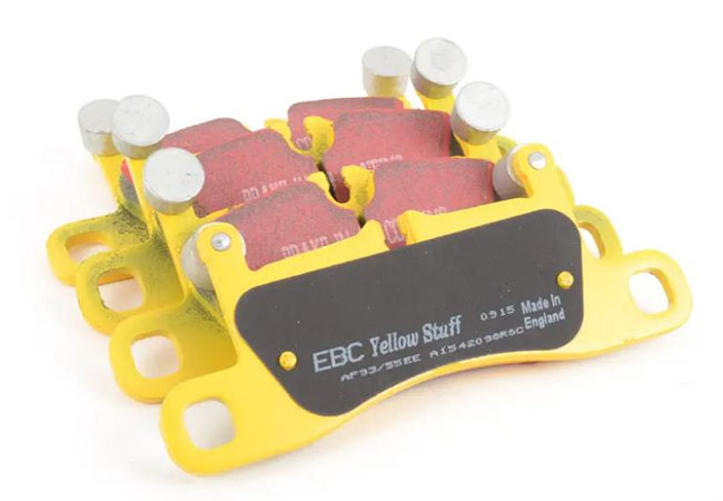 EBC YELLOW Stuff Brake Pads 'Track' - DP42098R | Design 911