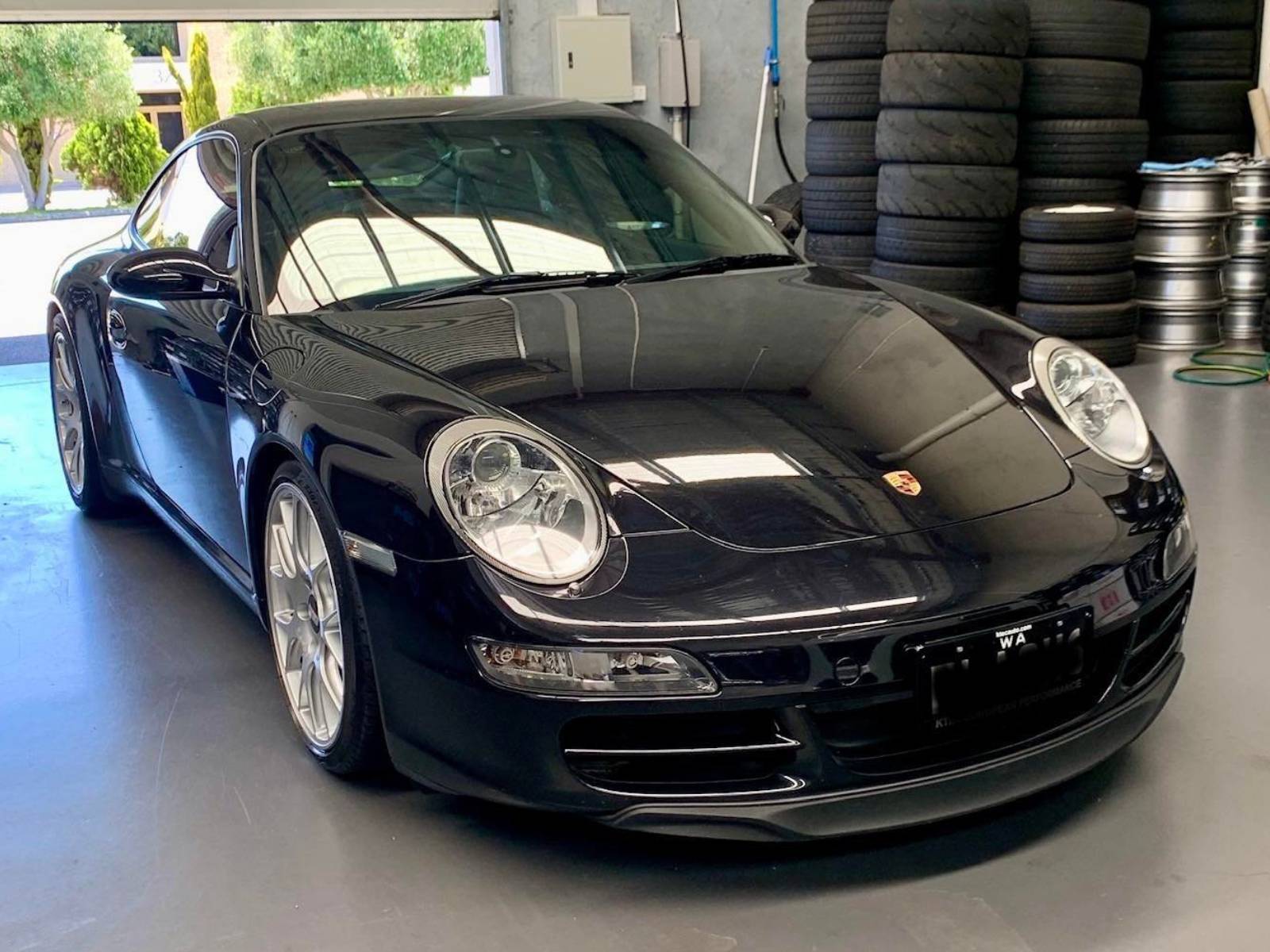 Adaptor kit B with front spoiler 991.1 to 997. Porsche 997.1 ...