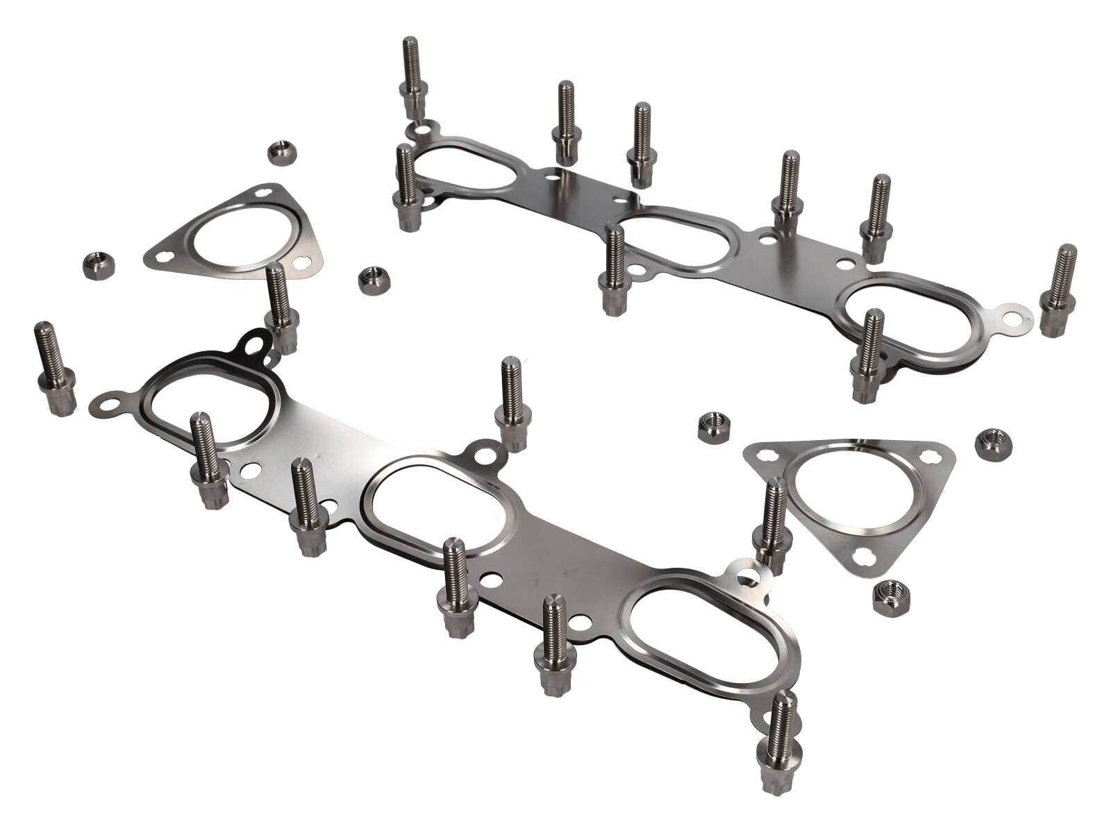 Exhaust manifold gasket, nut and bolt kit. Porsche 997TT ...