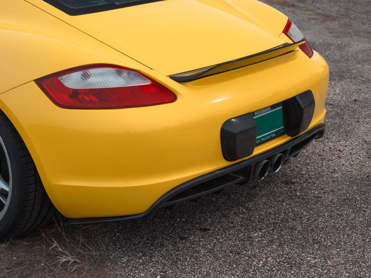 Rennline roof spoiler carbon fibre. Porsche 987 Cayman E403 - E331 ...