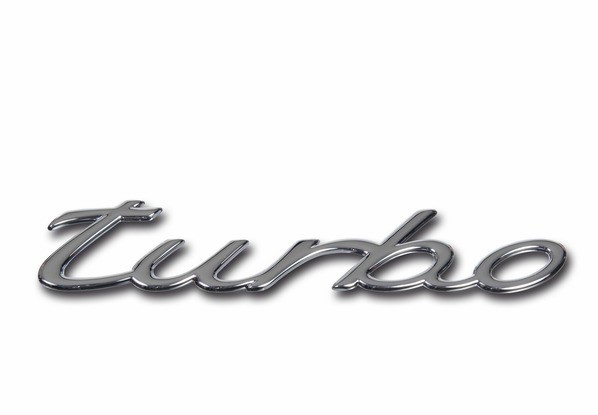 Turbo Chrome Badge for Porsche 993 Turbo - 996559237034PU | Design 911