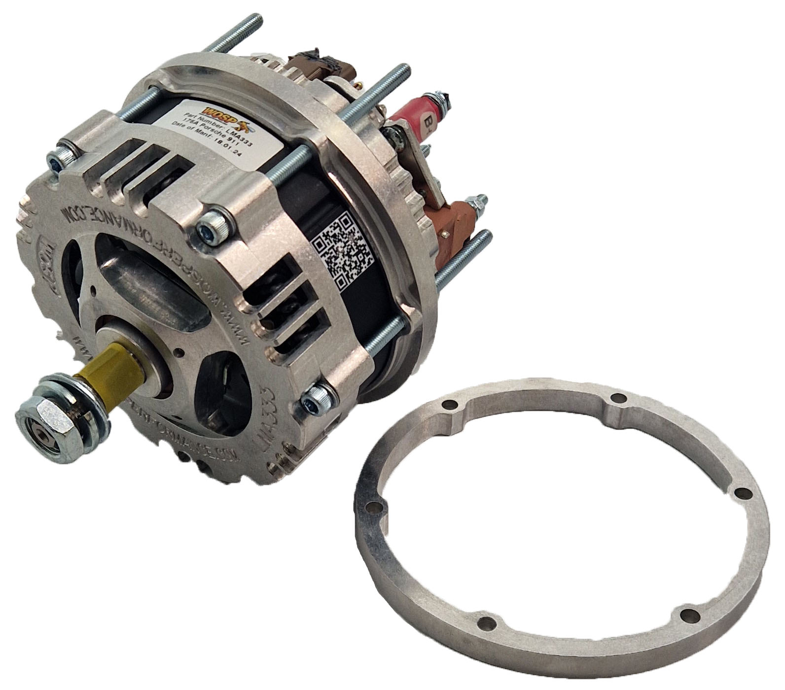 Wosp performance high output alternator. Porsche 911 1974-1983 LMA333-1 ...