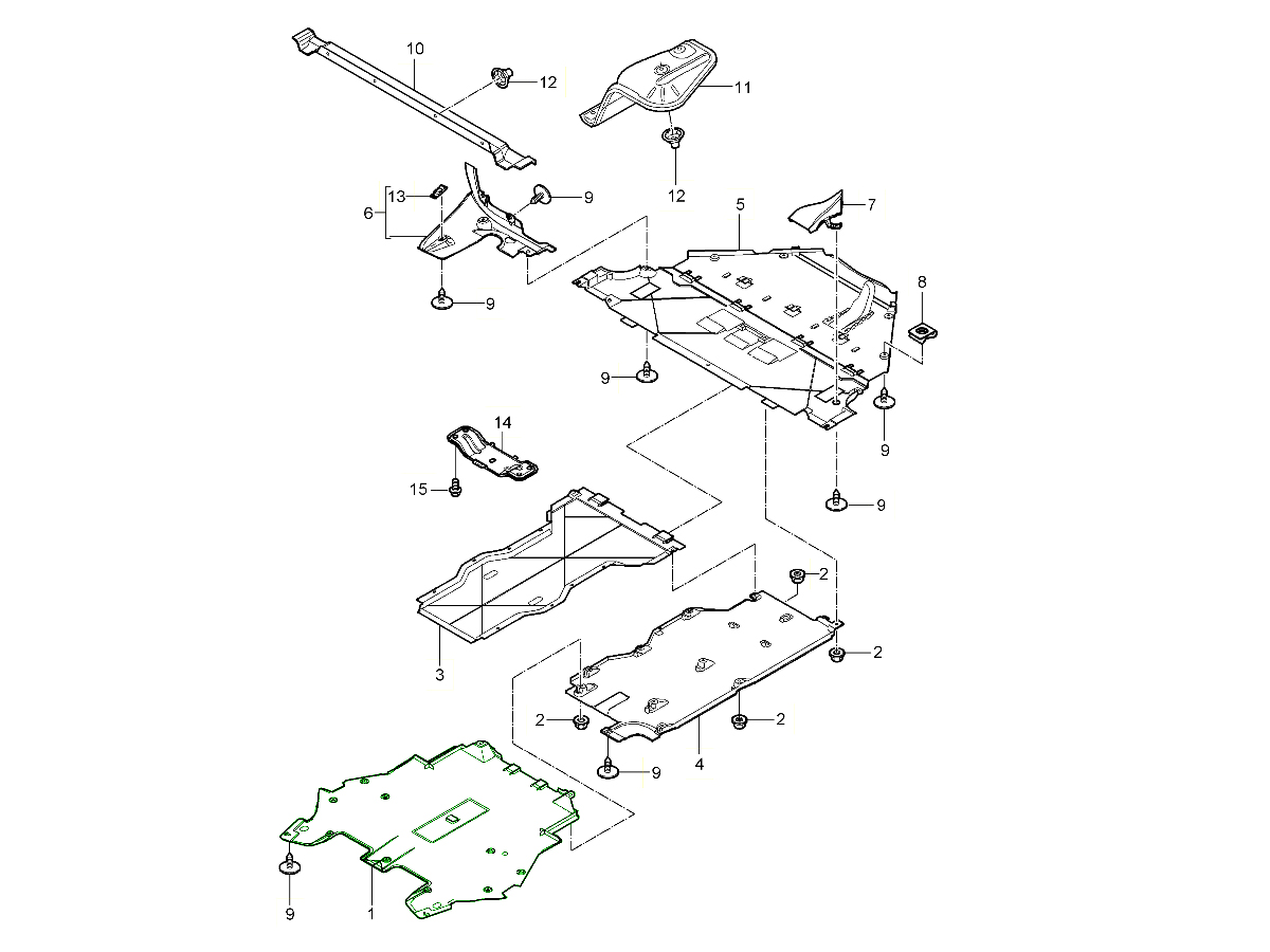 Genuine Porsche & Reproduction Undertrays | Chassis & Engine Protection ...