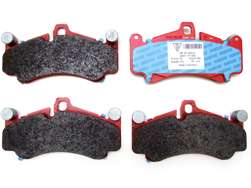 Brake Pads Front. Porsche 997GT3 MKII 2010>> 99735194891 - 99735194891 ...