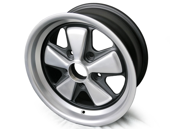 15" Ultralite Chrome Fuchs Style Alloy Wheels 7.0J ET23.3 For Porsche ...