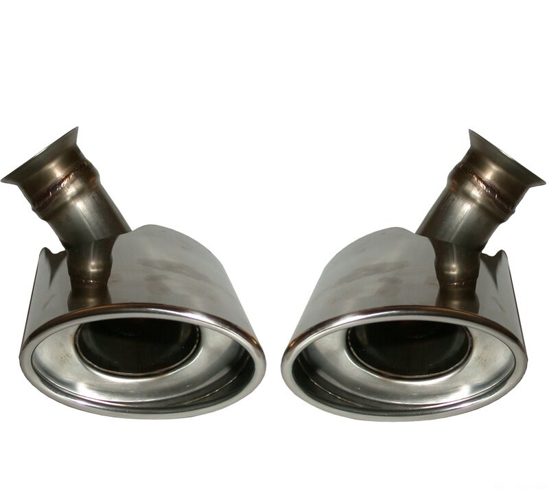 Porsche 996 Exhaust Tail Pipe Set Dansk 96.911S 99611196911S ...