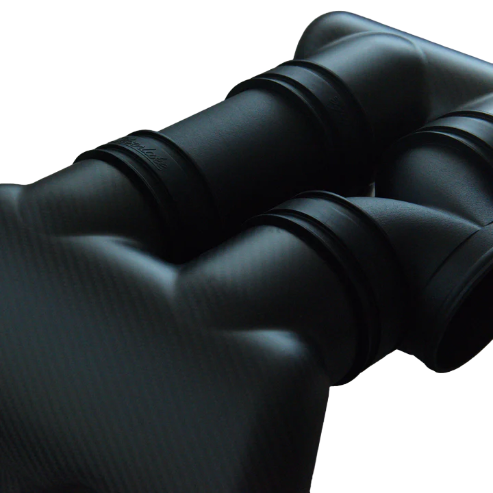 Intake system for individual throttle bodies glass reinforced ...