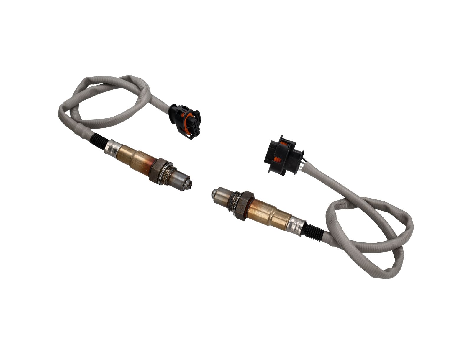 Lambda oxygen sensor kit before catalytic converter. Porsche 997.1 2006 ...