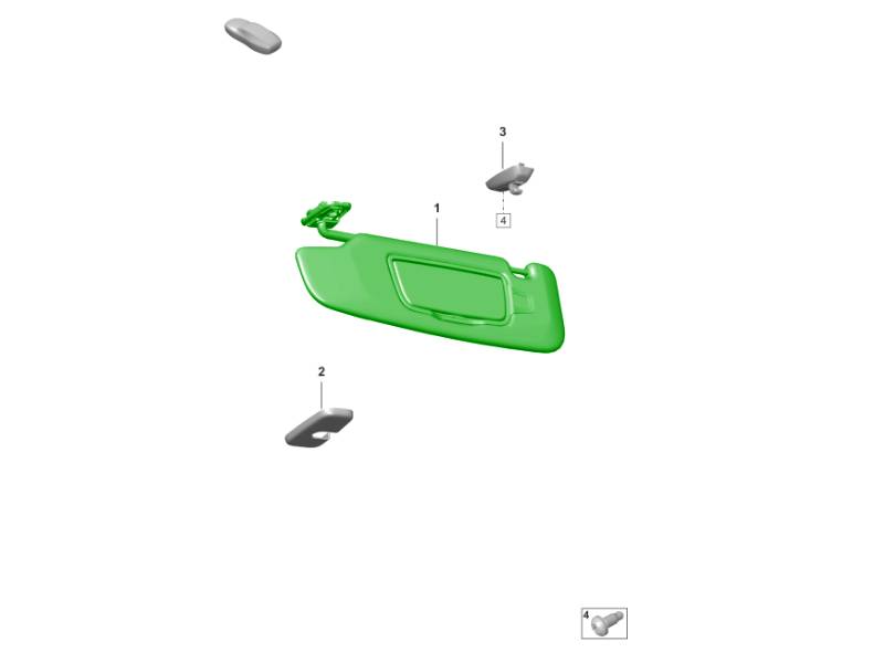 Buy Porsche 992 (911) MK1 2019-2024 992 Carrera 4S 3.0L Sun Visors and Parts | Design 911