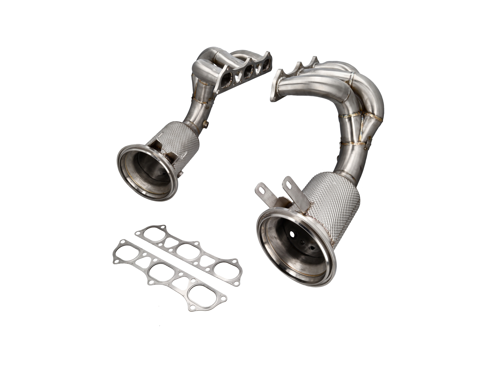 Sport headers with 200 cell catalyst. Porsche 992 GT3 - 3606109926 ...