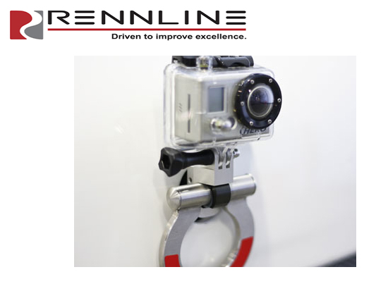 Rennline GoPro Camera Tow Hook Mount For porsche cars - PH01 | Design 911