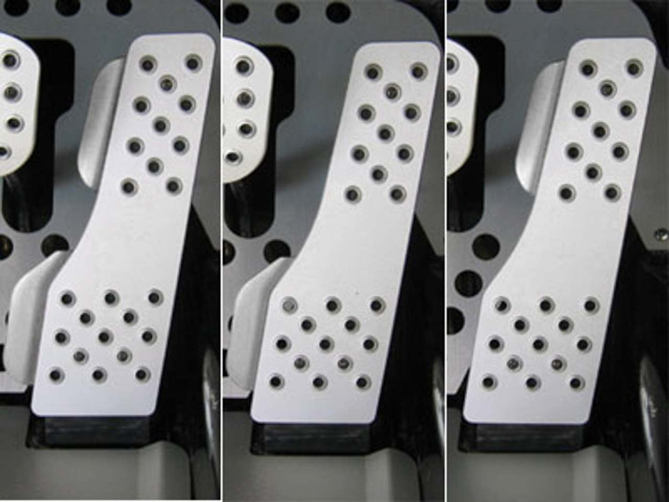 Rennline throttle pedal extension. - PE4445HTBLACK | Design 911