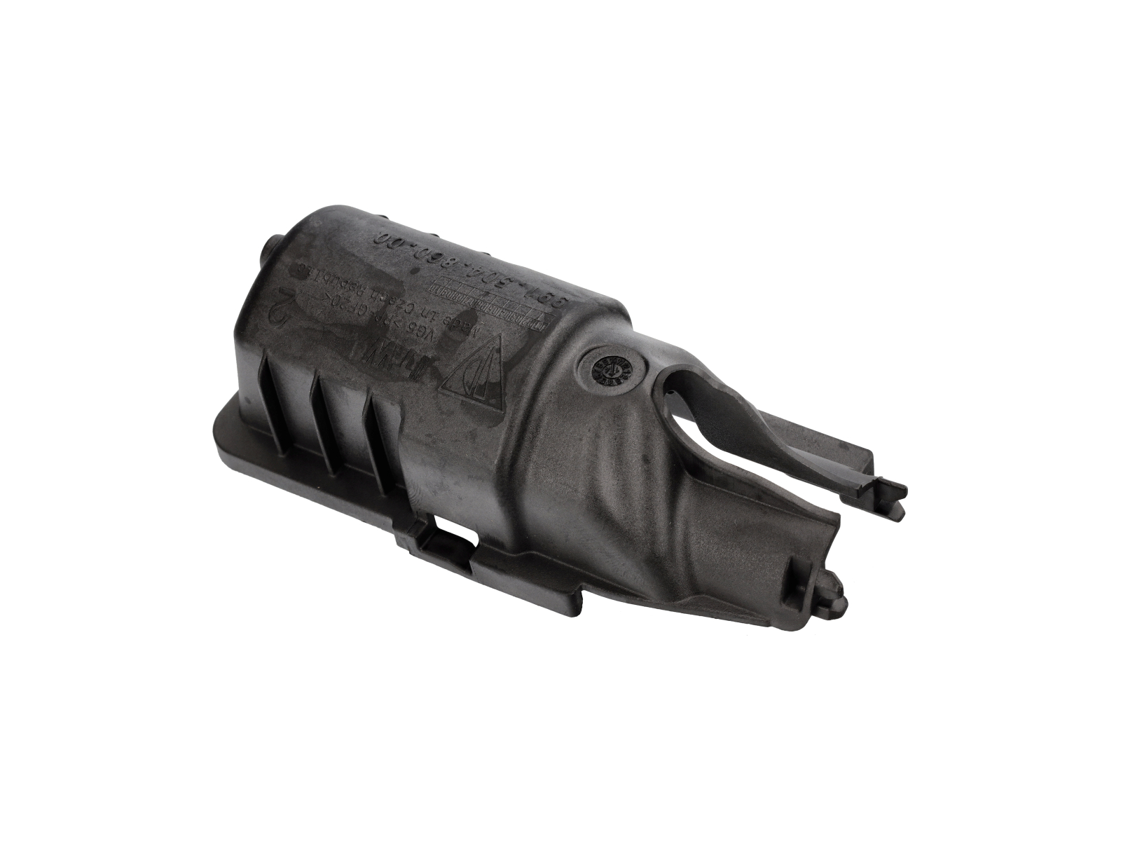 Cover for Fuel Filler Flap Actuator - Black Plastic. Porsche 991 Turbo ...