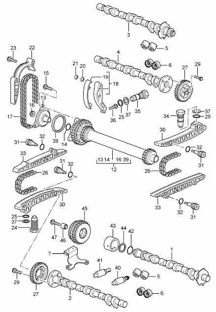 Porsche Timing Chains & Tensioners | Precision Engine Synchronisation ...