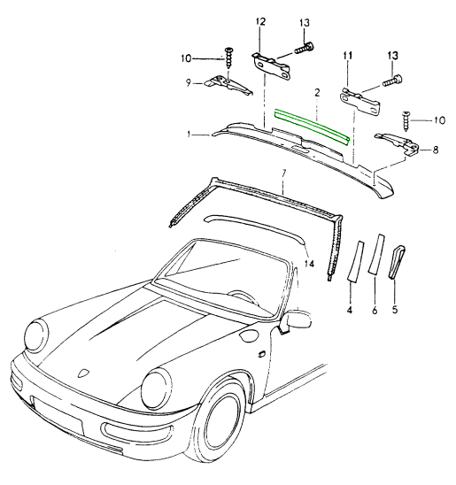 Genuine Porsche & Aftermarket Front Windscreens | OEM Glass ...