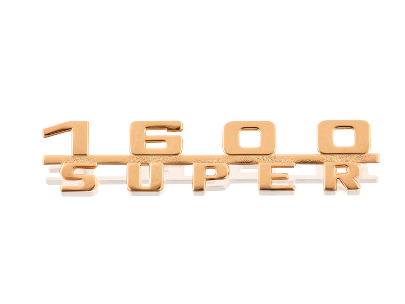 Porsche 356C Rear badge '1600 Super' lettering 64455931101 ...