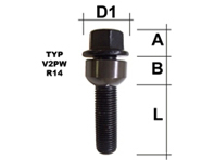 Wheel Bolts - Porsche 996 / 986 / 987 / 997 / Cayman / Cayenne ...