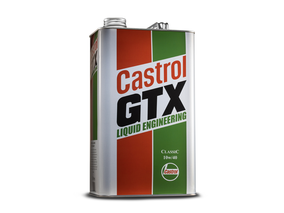 Castrol classic Engine Oil 10W/40 GTX 5ltr - 1928G | Design 911