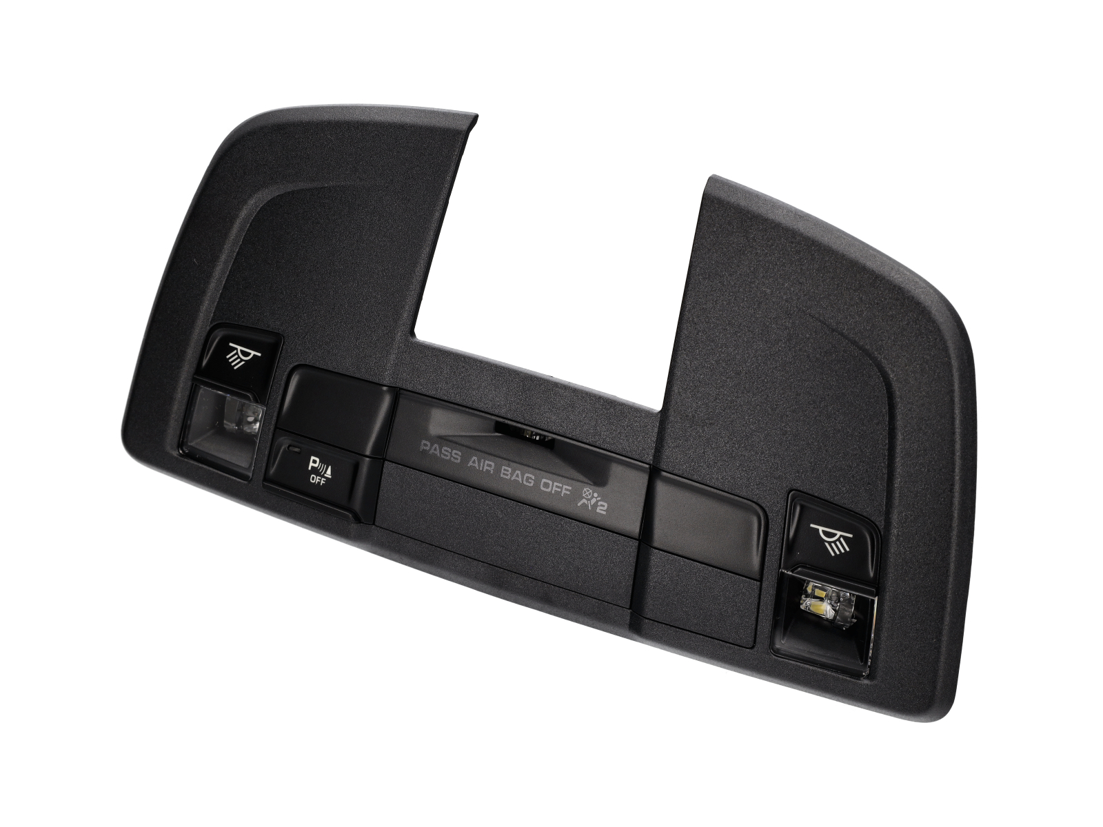Overhead Console, Black. Porsche 982 Boxster / 991.2 Carrera Cabriolet ...