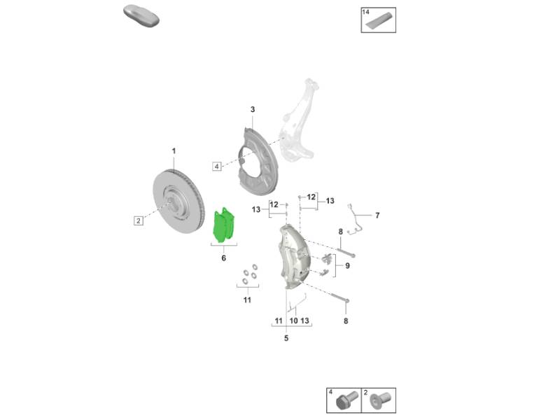 Buy Porsche Taycan (9J1) MK2 2024>> Taycan Turbo GT with Weissach ...