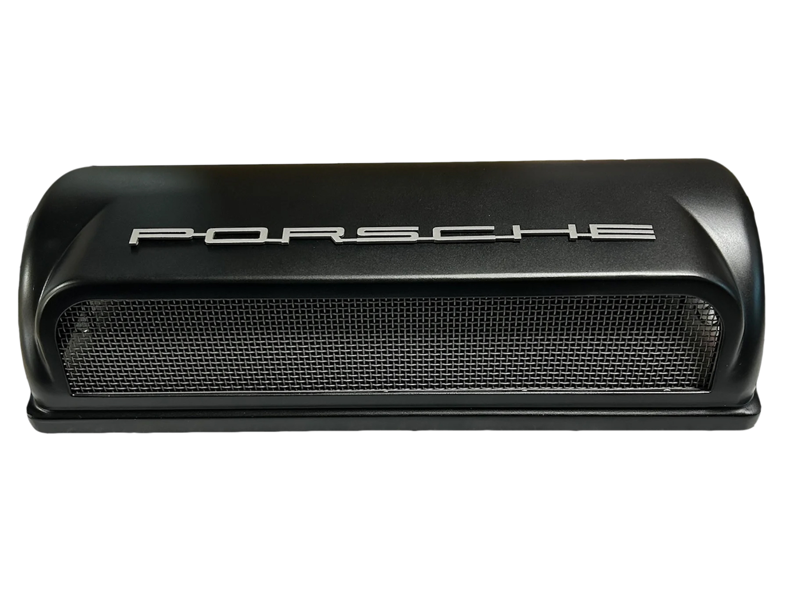 Matte Black (painted) Carbon Fibre air filter covers with mesh and ...