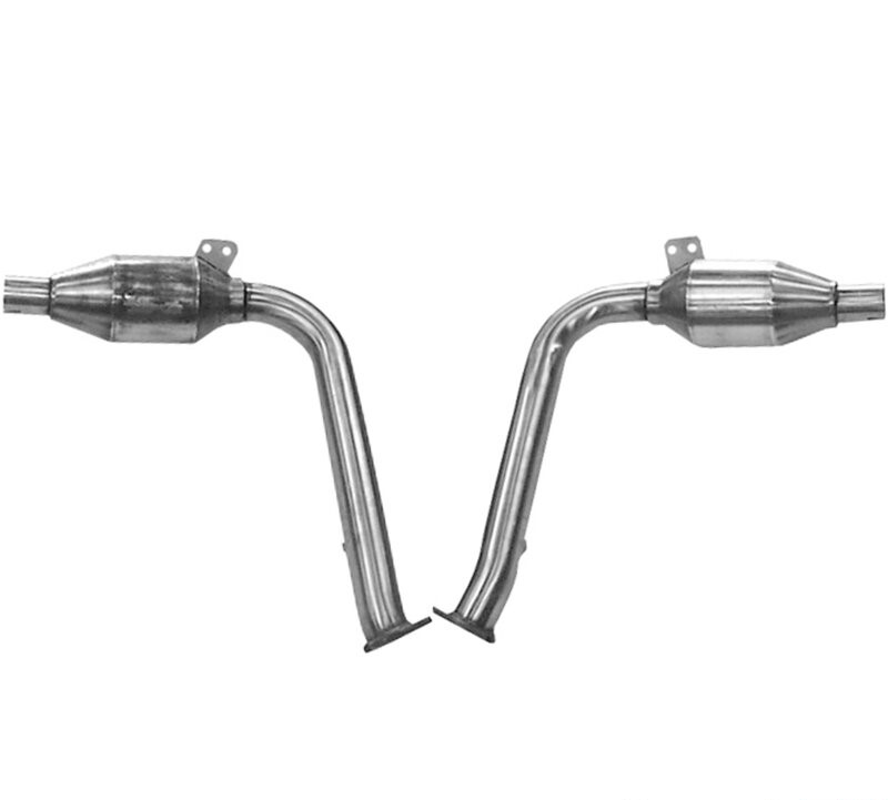 Exhaust Catalytic Converter Pipes Sports. Porsche Boxster 986 2.5L ...