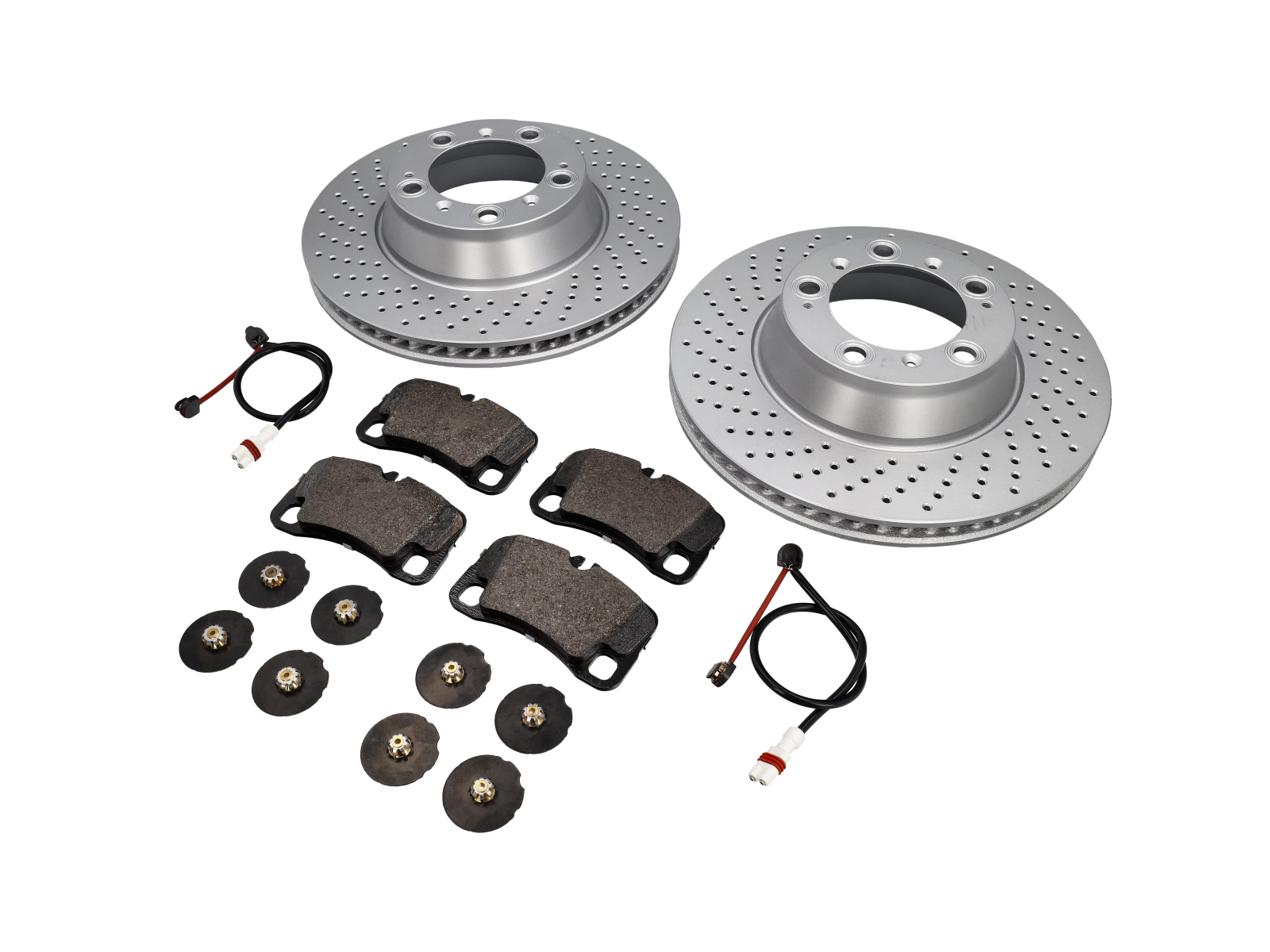 REAR Brake Pads and Brake Disc Package Porsche 997 3.6L C4 ...