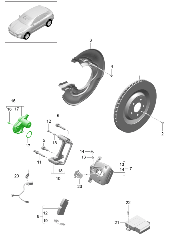 Electric parking brake | Design 911