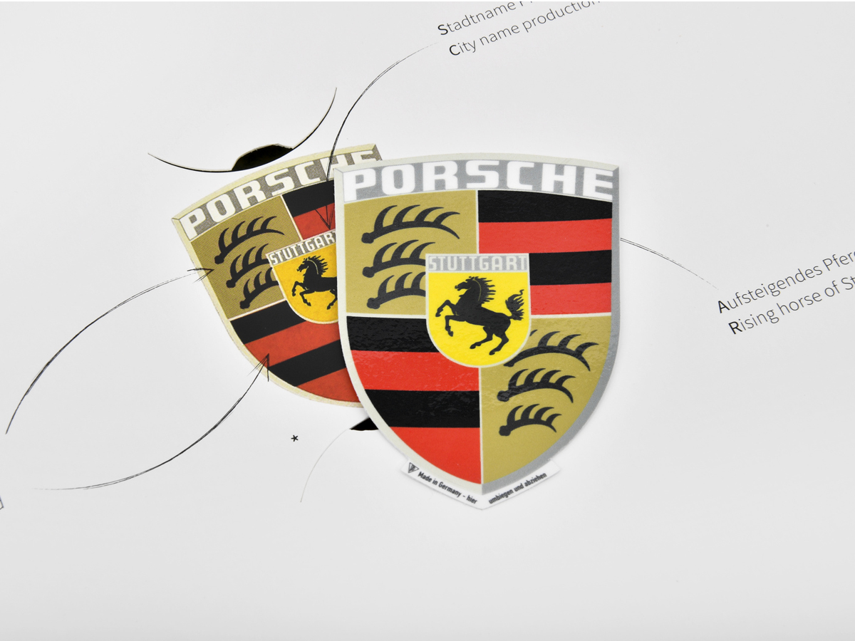 Porsche Stickers, Crests & Logo Decals | Genuine & Custom | Design911 ...