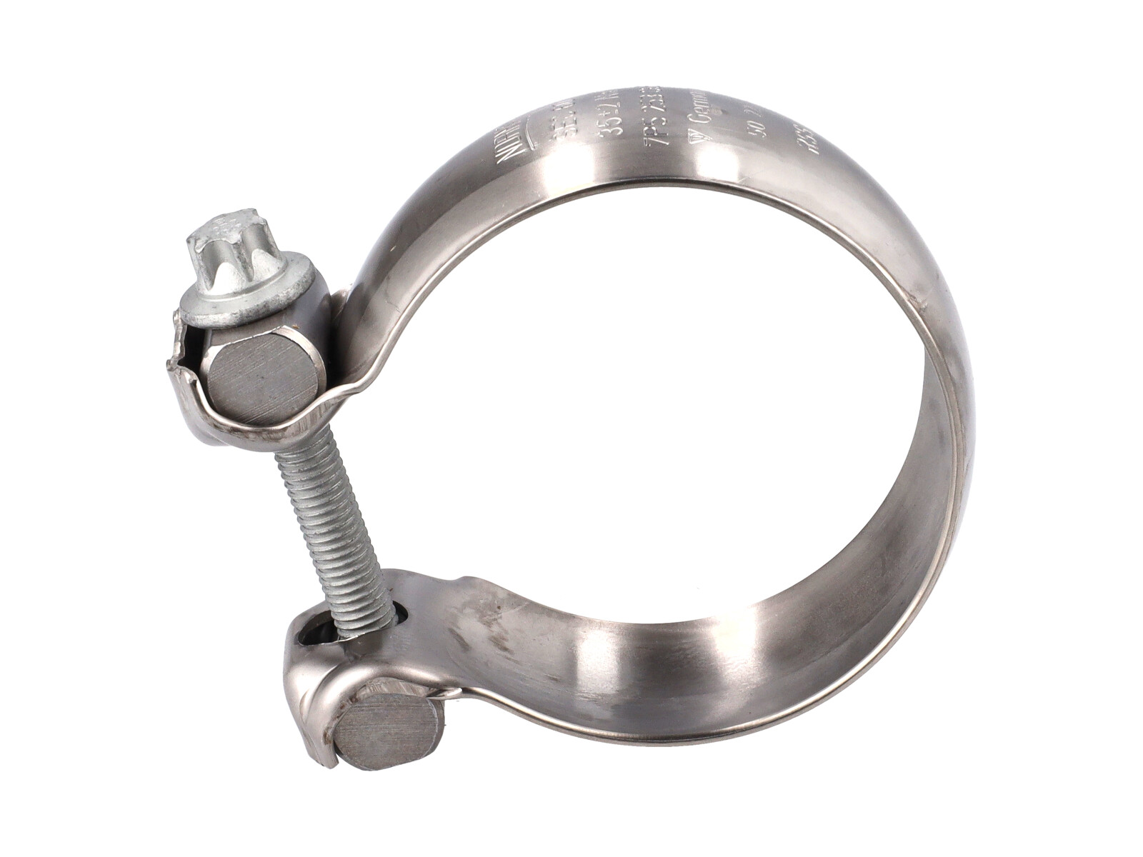 Exhaust tail pipe clamp Porsche 970 Panamera Diesel / Sport Exhaust ...