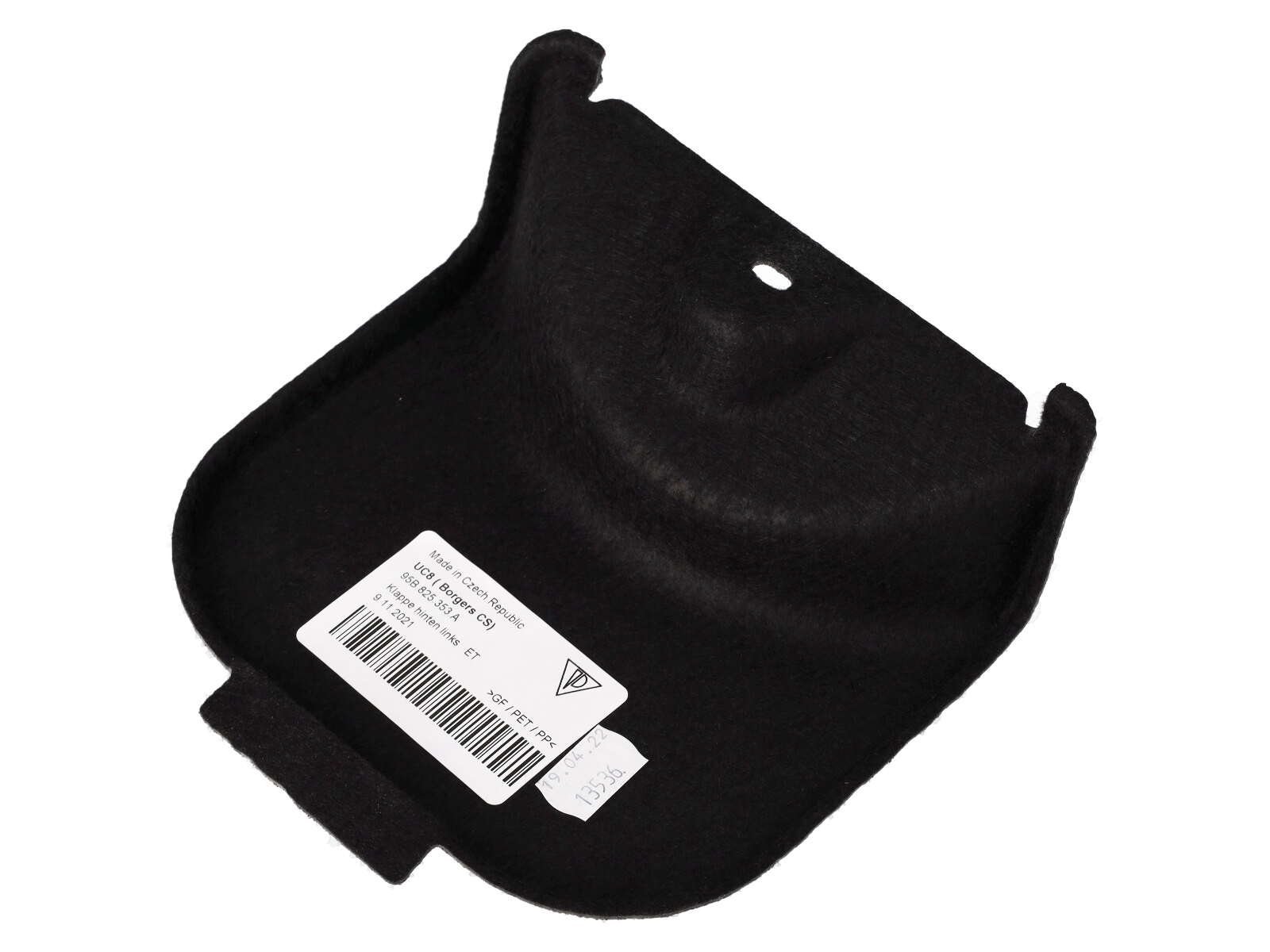 Porsche 95B Macan Front underbody floor rail cover 95B825353A ...