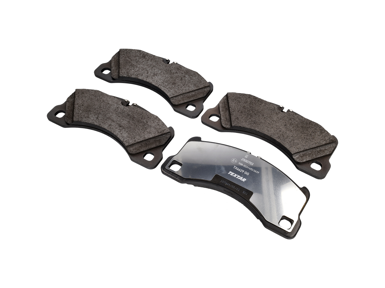 TEXTAR 2500703 Porsche 95B698151AR Brake Pads FRONT for Porsche Macan ...