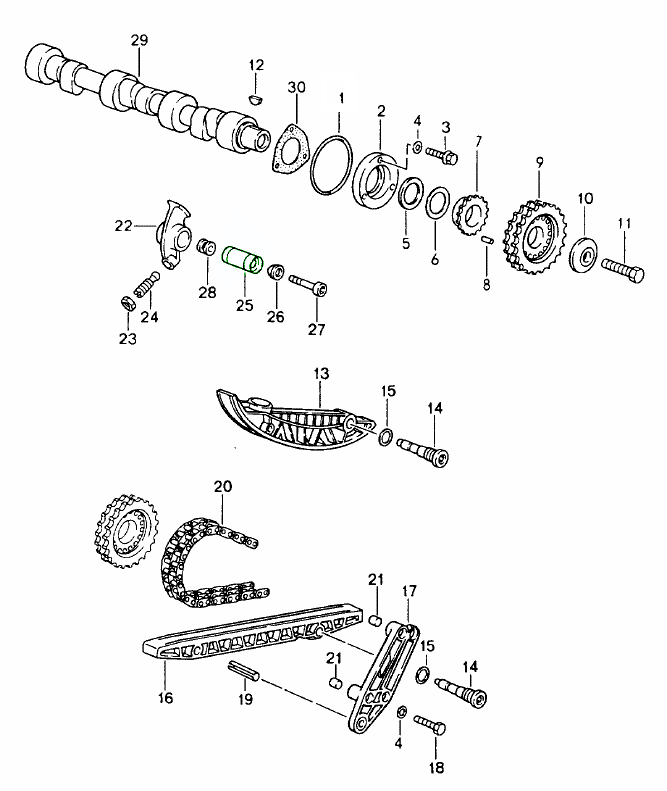Porsche 911 Rocker Arm shaft seal 91109910352 - 91109910352 | Design 911