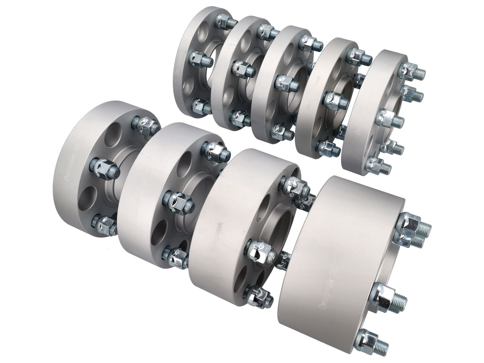Wheel Spacers Hubcentric PCD5x130 Inc Studs & Nuts for Porsche 15mm to ...