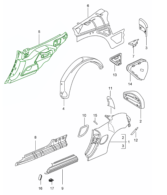Porsche Front & Rear Wings | Body Panels & Widebody Upgrades ...
