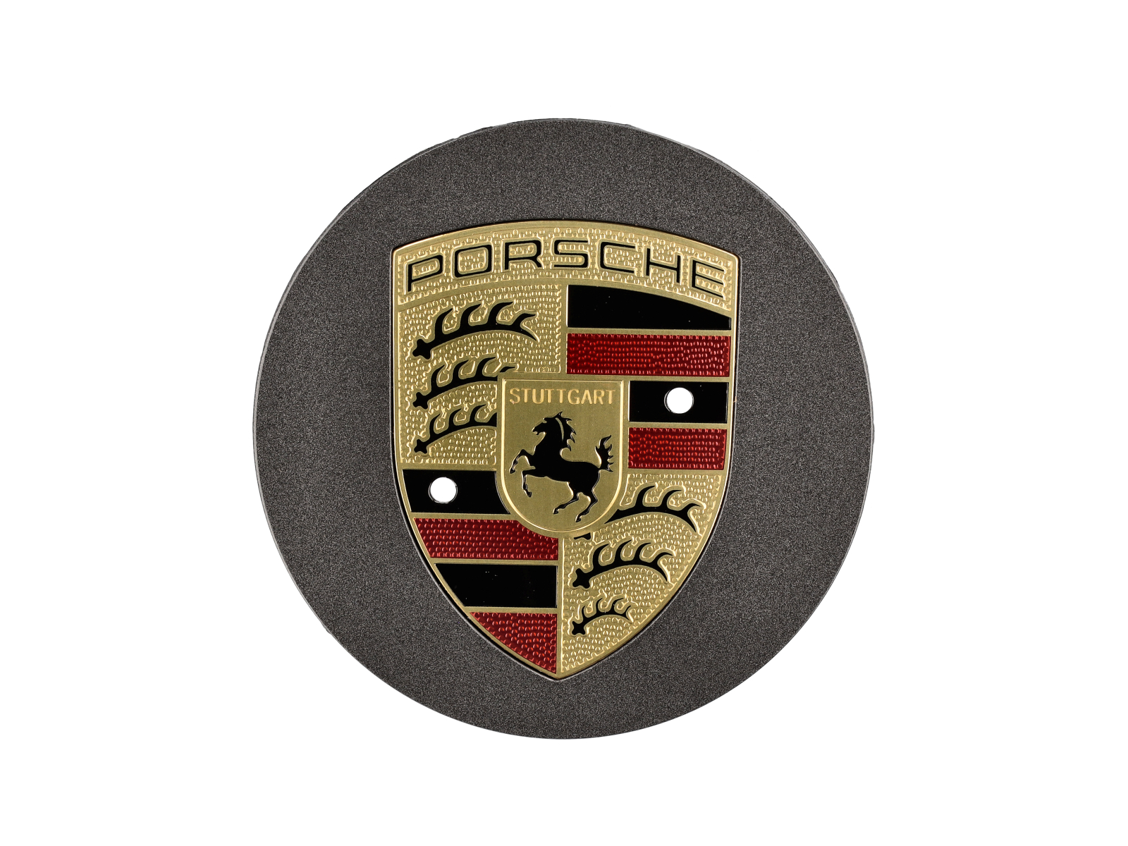 Wheel Cap Platinum-Metallic with embossed Porsche Crest 477601051G ...