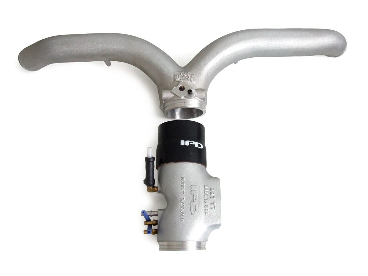 Intake Plenum + Y-Pipe Porsche 997 Turbo IPD - IPDKIT997TT2 | Design 911