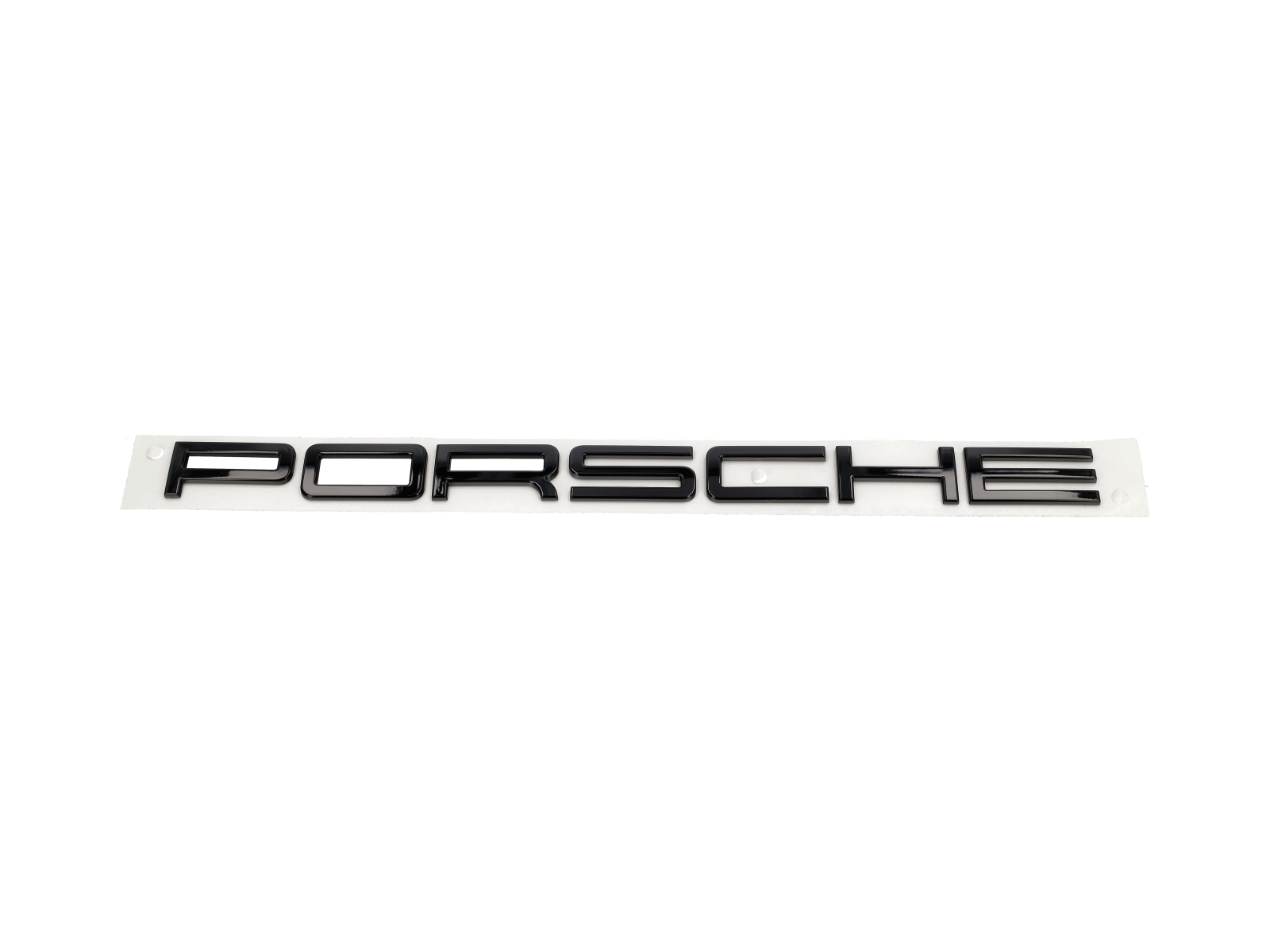 Inscriptions/Lettering Rear Lid Badge "Porsche", High Gloss Black ...