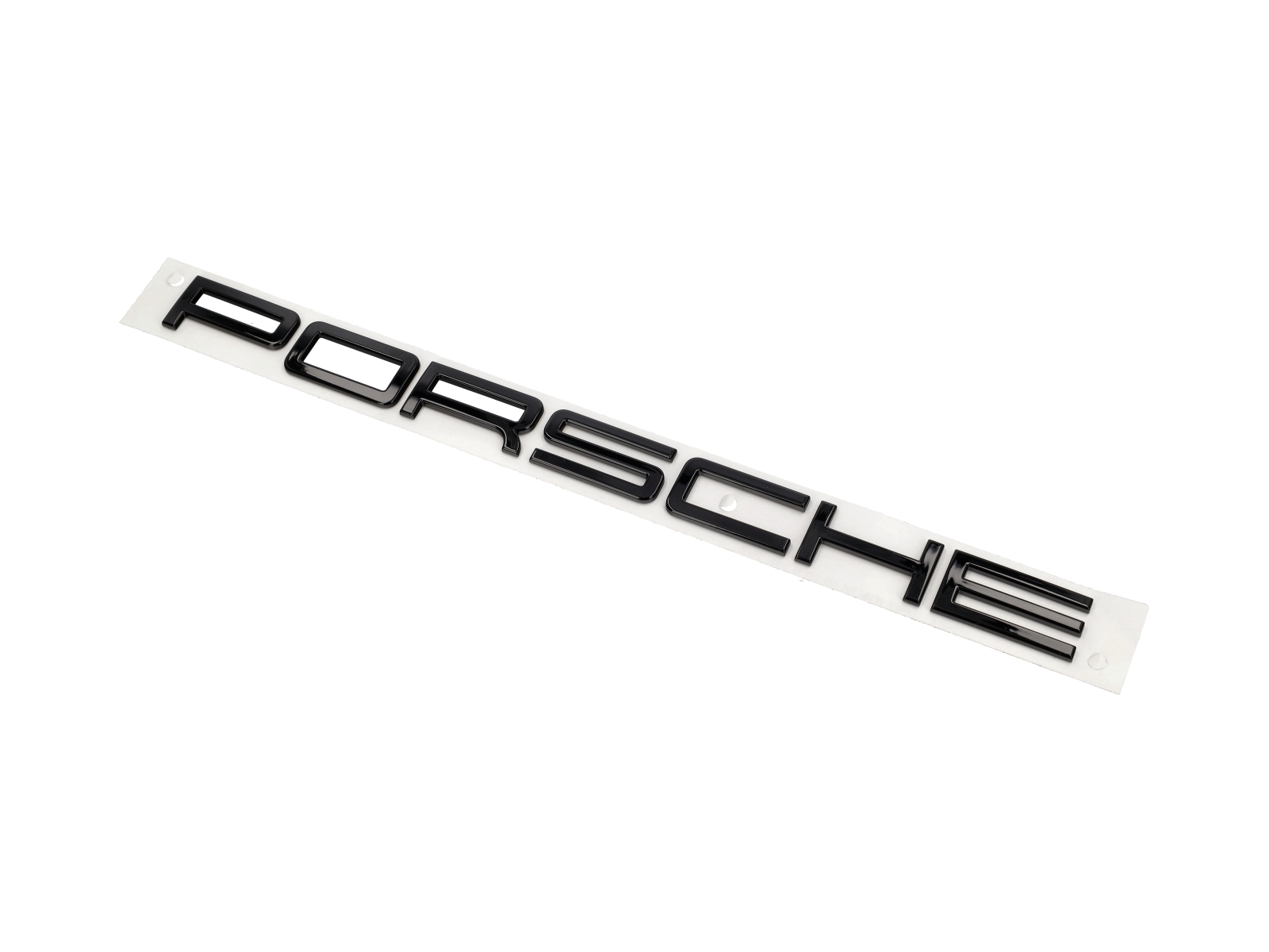 Inscriptions/Lettering Rear Lid Badge "Porsche", High Gloss Black ...
