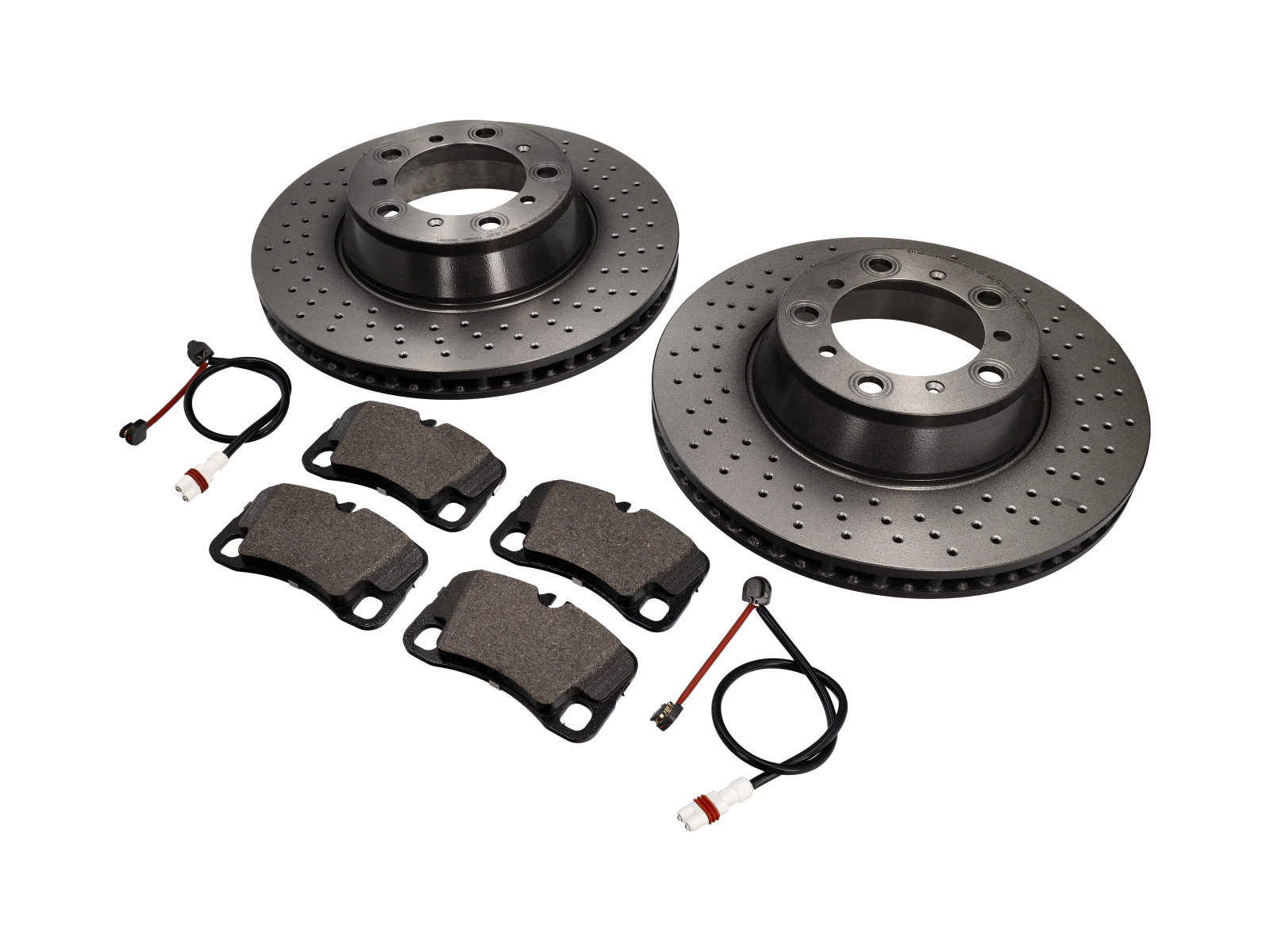 REAR Brake Pads and Brake Disc Package Porsche 997 3.6L C2 ...