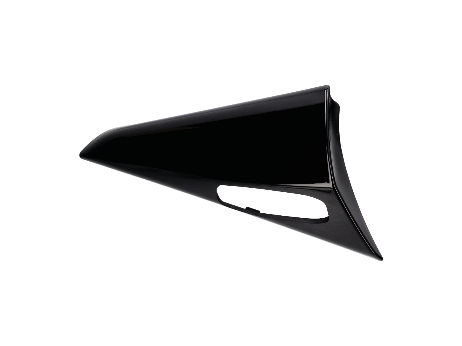 Side trim cover in black for roof spoiler. Porsche 9YA Cayenne turbo GT ...