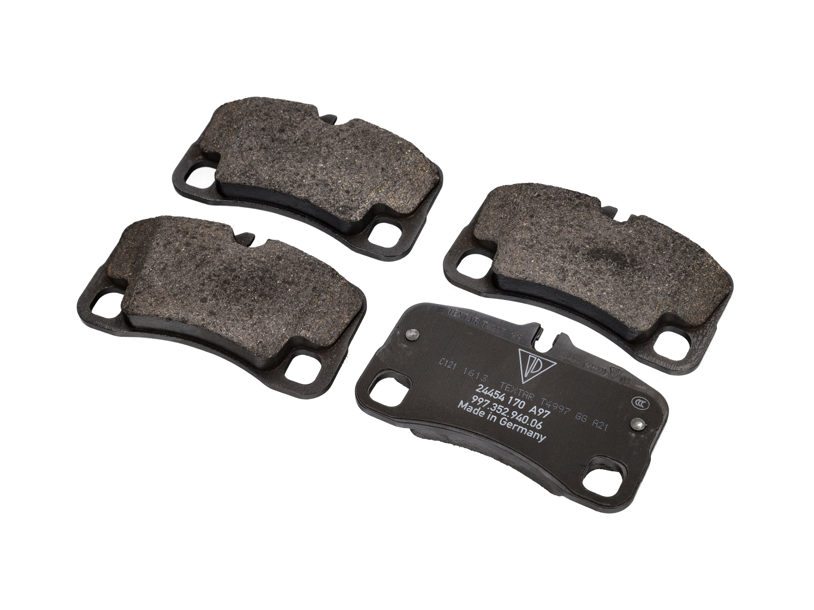 Brake Pads, Rear. Porsche 997 MKII Turbo 2010-13 99735294905 ...