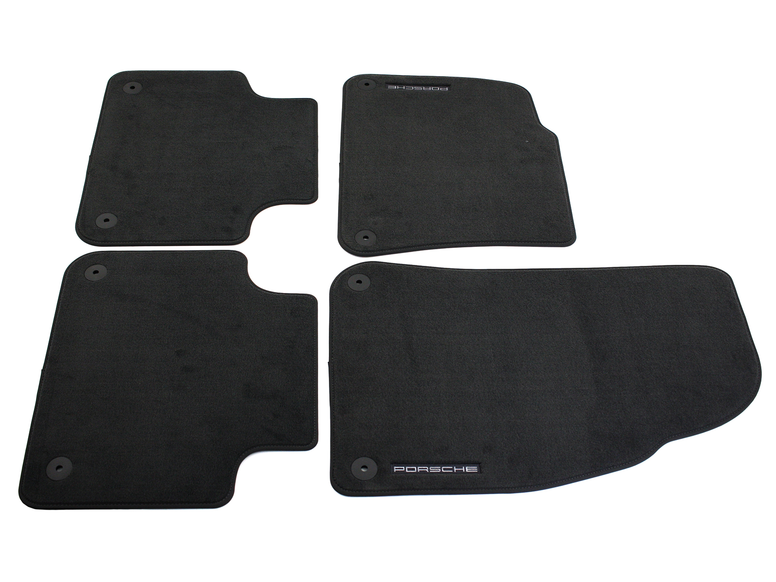 Porsche Cayenne 9YA Floor mats with Nubuk surround 9Y2863011 ...