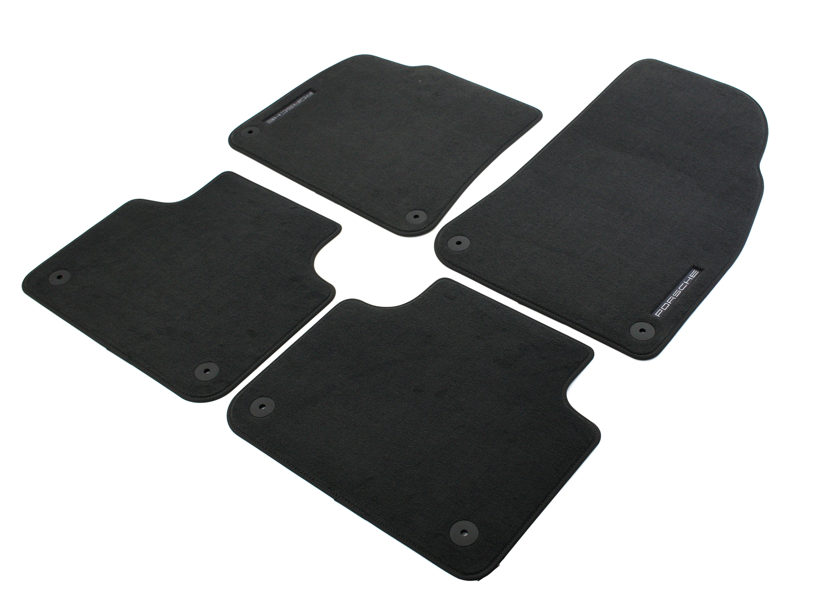 Porsche Cayenne 9YA Floor mats with Nubuk surround 9Y2863011 ...